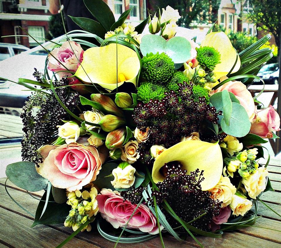 A classy Wedding Bouquet