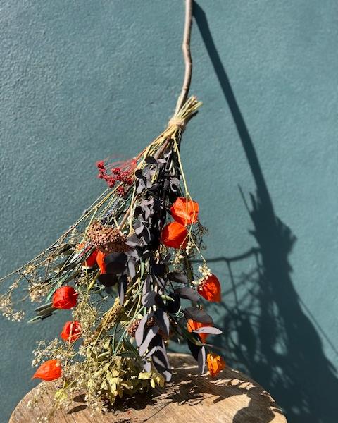 Ginger Lily Collection - Dried Flower Witch Broom